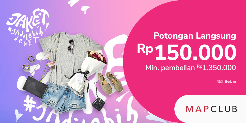 Info & Kode Promo Potongan MAP Club Rp 150.000,- - MyValue