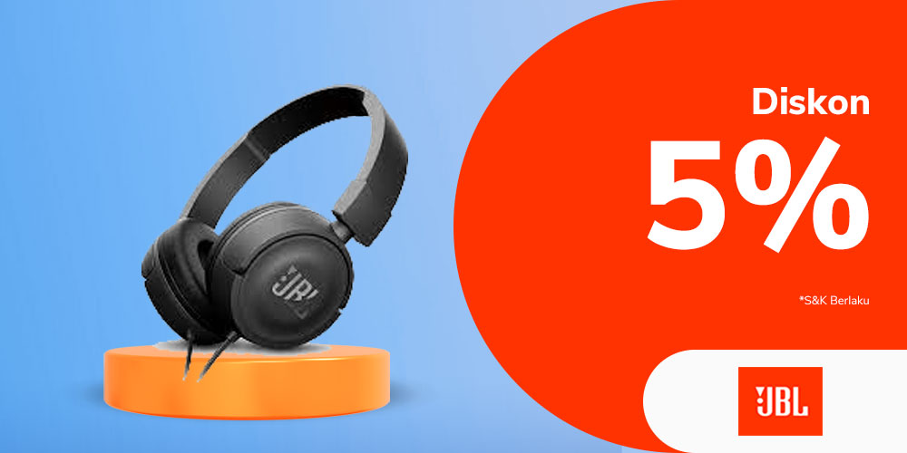 Info & Kode Promo Discount 5% JBL - MyValue