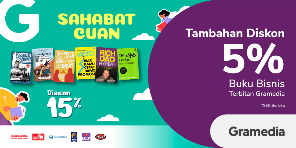 Info & Kode Diskon 15% + 5% Buku Bisnis - MyValue