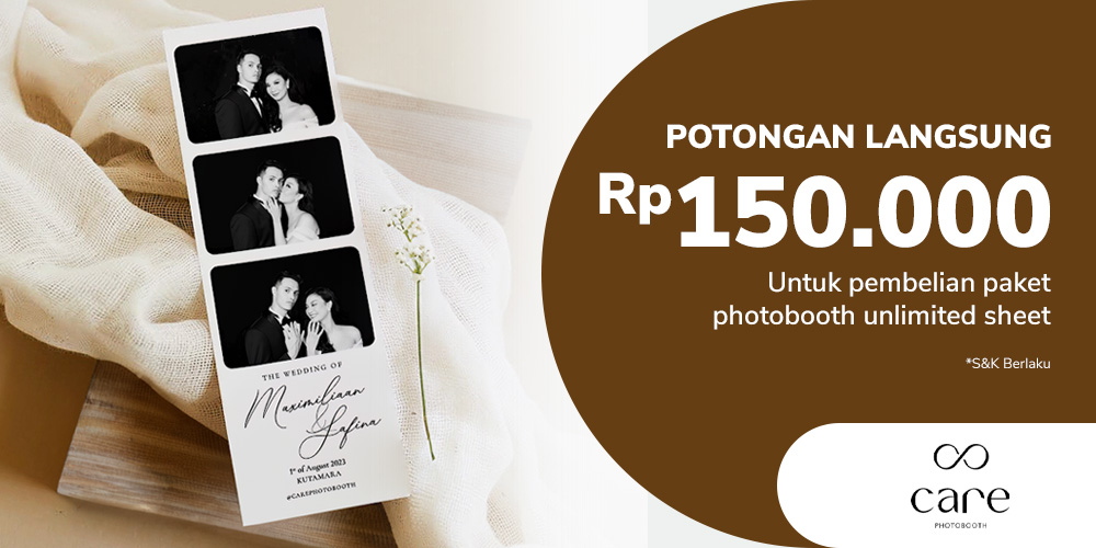 Info & Kode Voucher Rp150.000,- Care Photobooth - MyValue