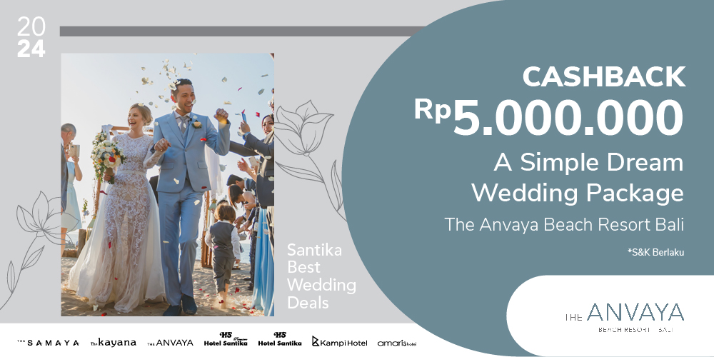 Info & Kode A Simple Dream Wedding at The Anvaya Beach Resort Bali ...