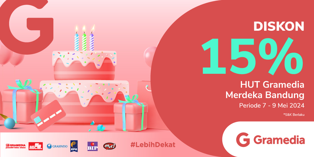 Info & Kode HUT Gramedia Merdeka Bandung - MyValue