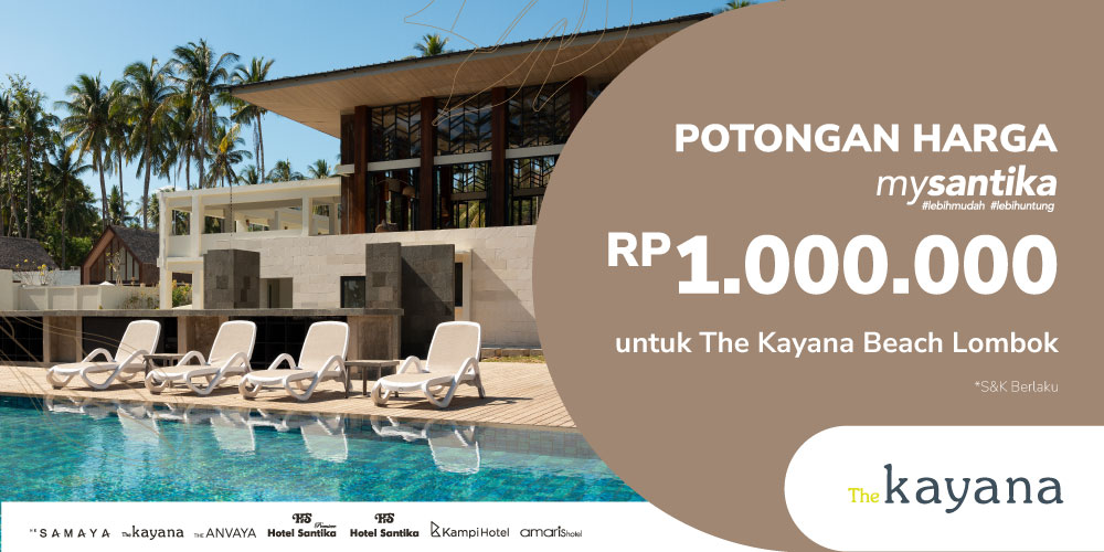 Info & Kode Voucher Promo Khusus The Kayana Lombok 2024 - 1.000.000 ...