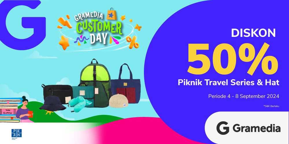 Info & Kode Diskon up to 50% Piknik Special Gramedia Customer Day - MyValue