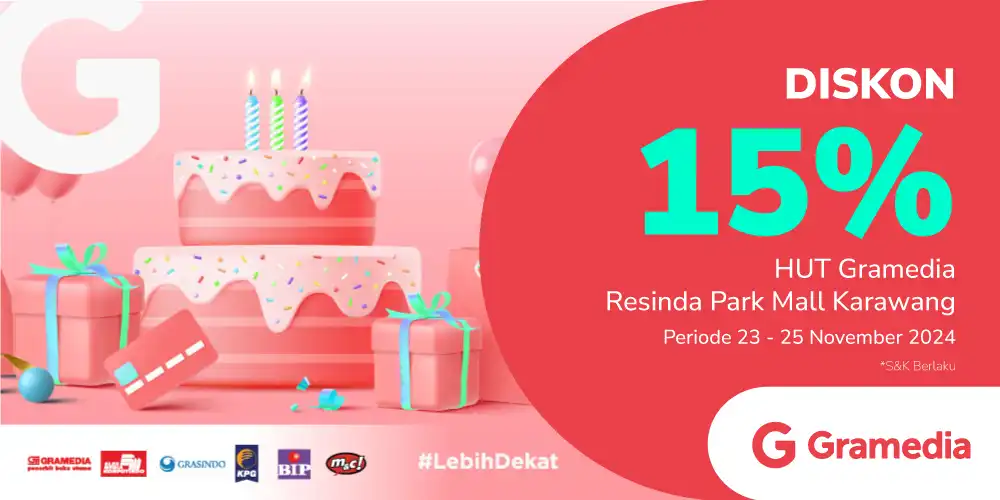 Info & Kode HUT Gramedia Resinda Park Mall Karawang - MyValue