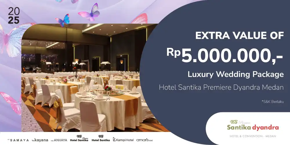 Info & Kode Elevating Love at Hotel Santika Premiere Dyandra Medan ...