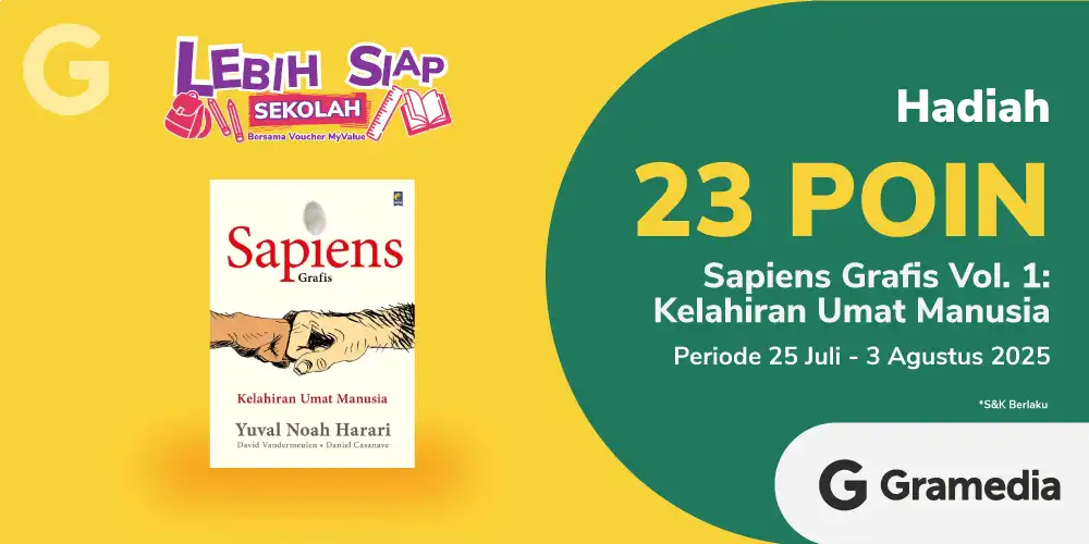 Info & Kode Buku Sapiens Grafis Vol. 1: Kelahiran Umat Manusia - MyValue