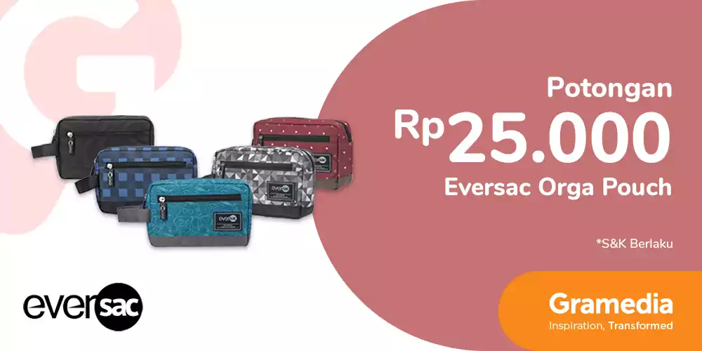 Info & Kode Potongan Rp25.000 Eversac Orga Pouch - MyValue