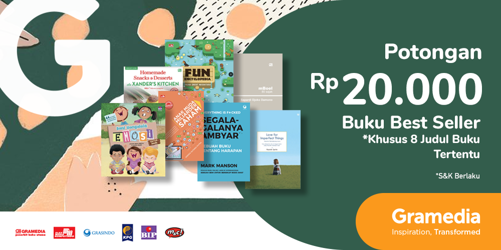 Info & Kode Promo Gramedia: Potongan Rp20.000 Buku Best Seller Terbitan ...